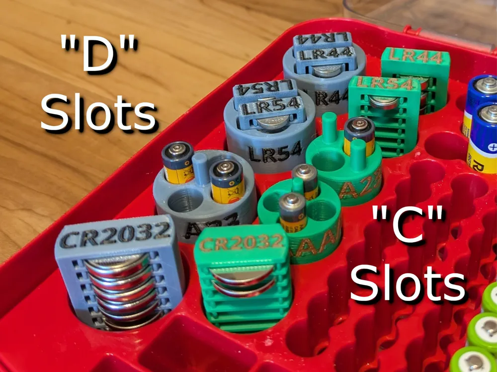 Battery Daddy Adapters by RobRosenblum MakerWorld: Download Free 3D Models