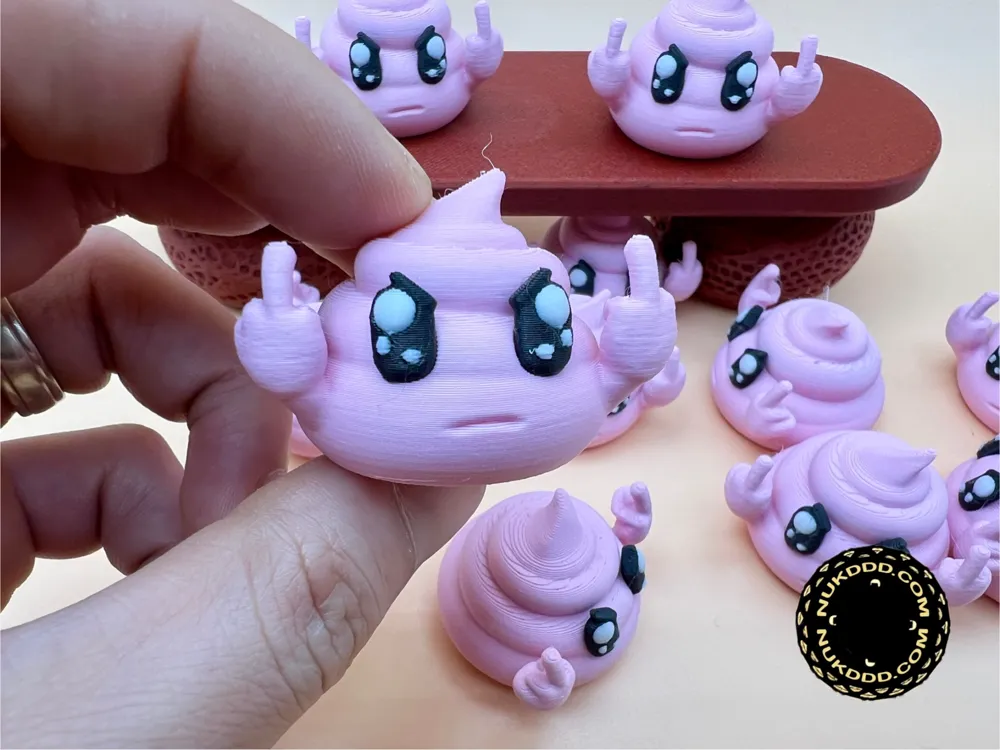 Rude Fudge Buddy by NUKDDD MakerWorld: Download Free 3D Models