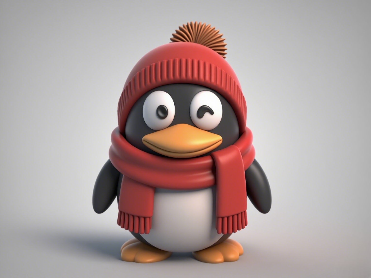 Tencent QQ-Penguin (Bambu Lab AMS) by Deja Vu MakerWorld: Download Free ...