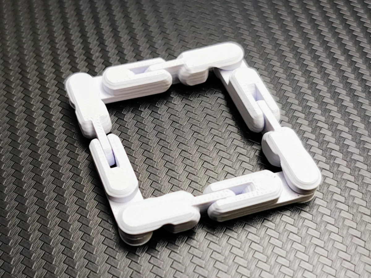 Infinity Square Flip Fidget - Free 3D Print Model - MakerWorld