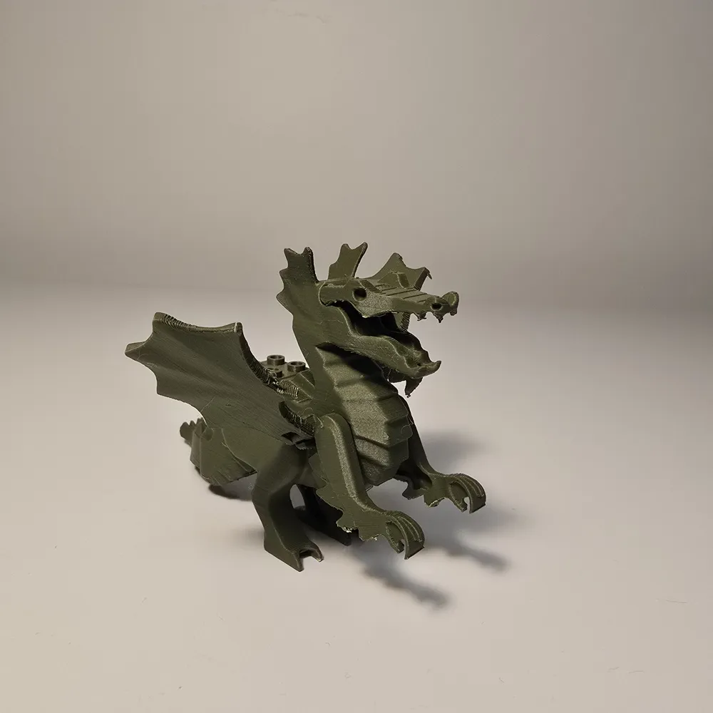 Brick Dragon - Free 3D Print Model - MakerWorld