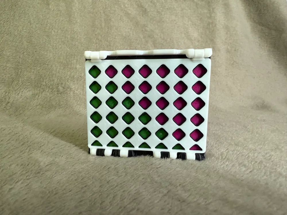 Pocket sized - Foldable connect 4 by denis.g.94 - MakerWorld