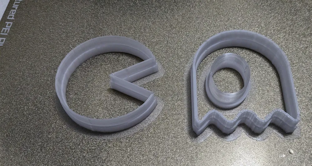 Pac-Man and Ghost Cookie Cutter Set by TBone_427120 - MakerWorld