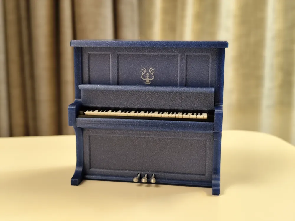 Piano Music Box - Front Panel with Laputa logo Remixed by iamwhoiam ...