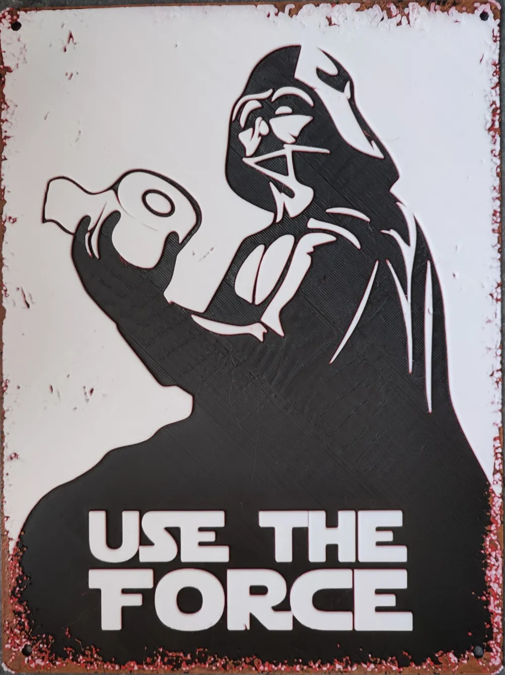 4-color HueForge Darth Vader Toilet Sign Star Wars by a.vdh_1983 ...