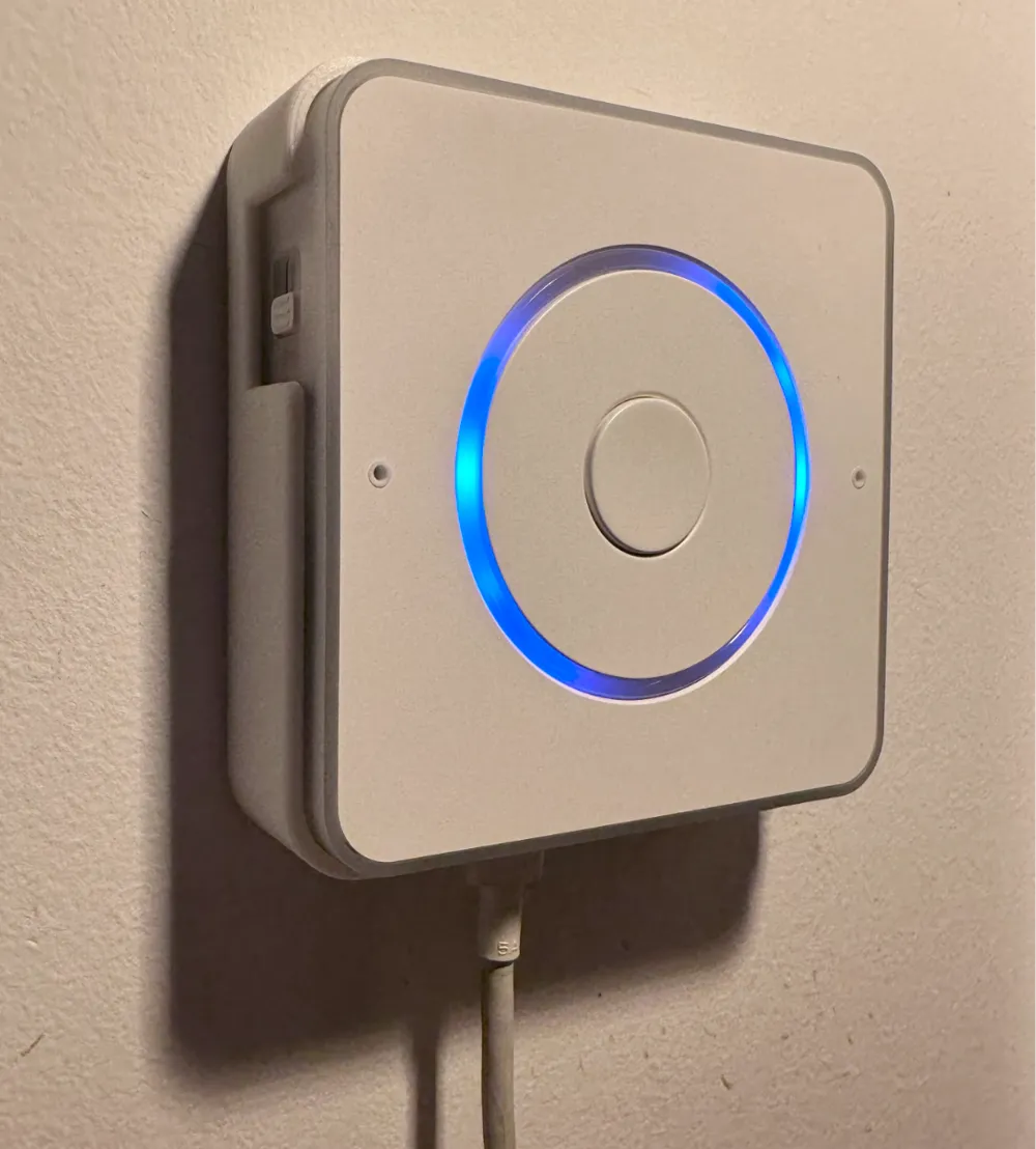 Home Assistant Voice PE wall mount v2 Remixed by delphiki - MakerWorld