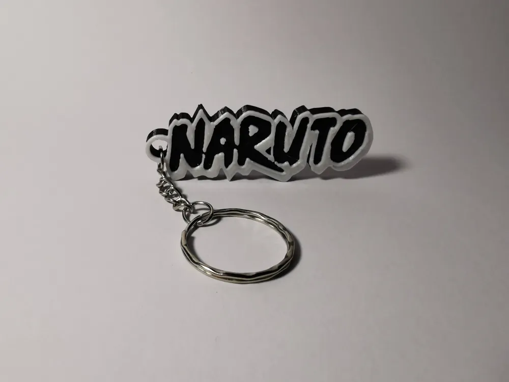 Naruto Keychain | Naruto Logo by FM3DPrints - MakerWorld