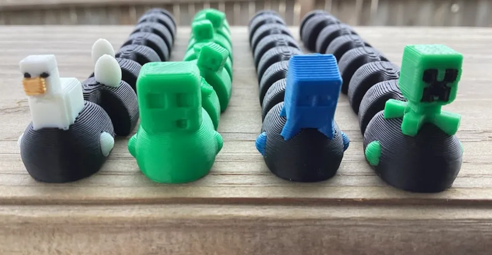 Minecraft Snakes by EthanTheTrafficStopper - MakerWorld