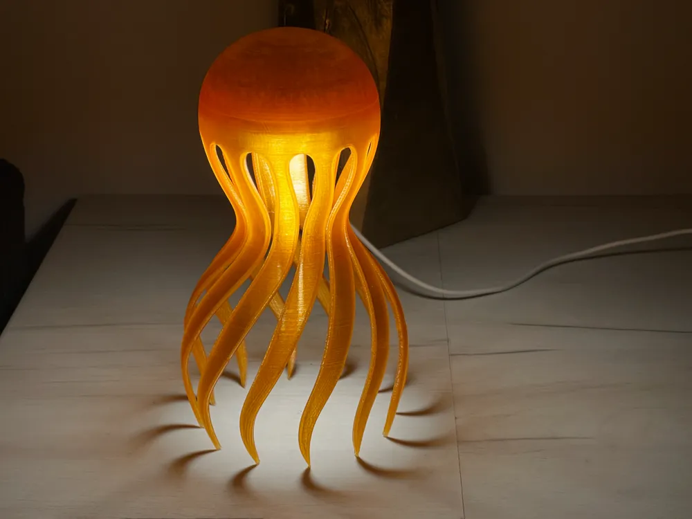 Octopus Lamp - Bambu kit - Free 3D Print Model - MakerWorld