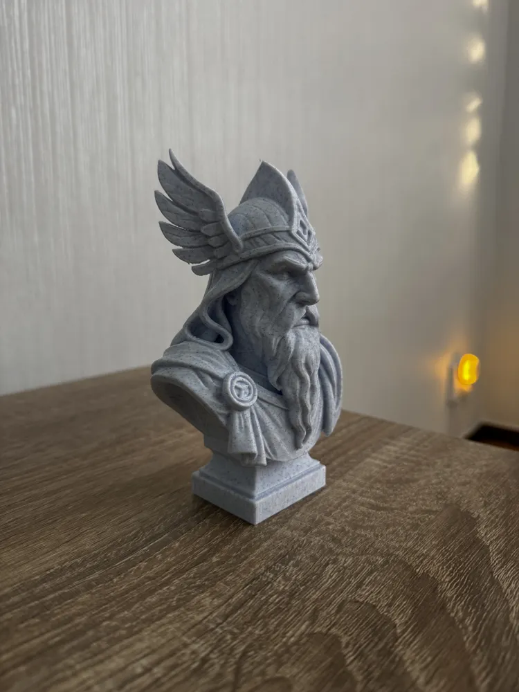 Odin – The Allfather Bust - Free 3D Print Model - MakerWorld