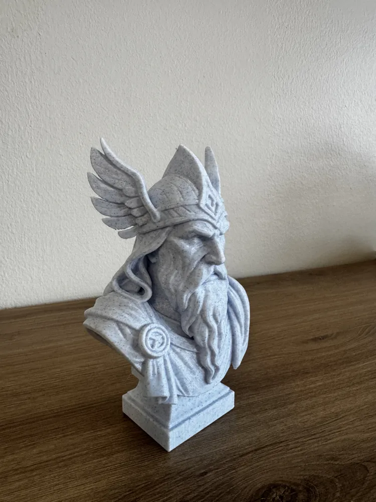 Odin – The Allfather Bust - Free 3D Print Model - MakerWorld