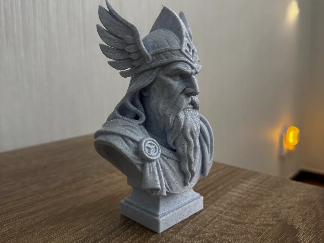 Odin – The Allfather Bust - Free 3D Print Model - MakerWorld