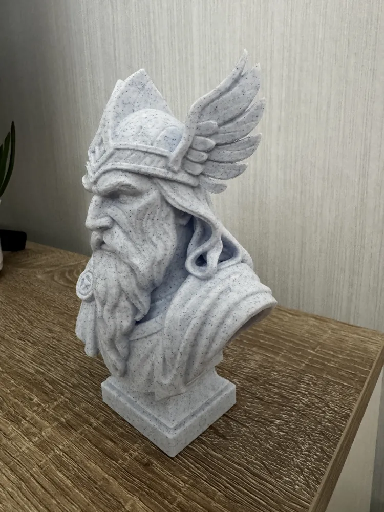 Odin – The Allfather Bust - Free 3D Print Model - MakerWorld