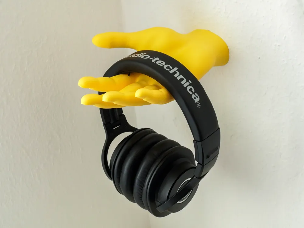 Helping Hand - Headphone Holder and more - Free 3D Print Model - MakerWorld