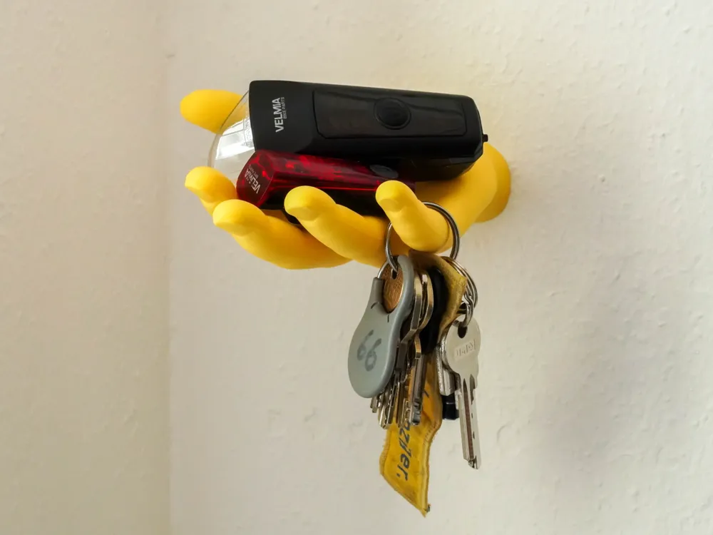 Helping Hand - Headphone Holder and more - Free 3D Print Model - MakerWorld