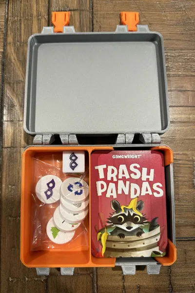 Trash Pandas - Card Box - SnapLock Ed. Remixed by iamnotwhoiam - MakerWorld