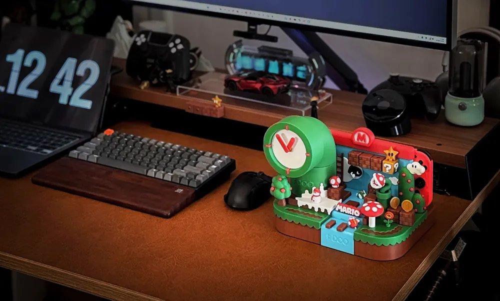 Switch Mario creative clock base Panoramic version by canmaxfire ...