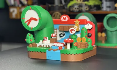 Switch Mario creative clock base Panoramic version by canmaxfire ...
