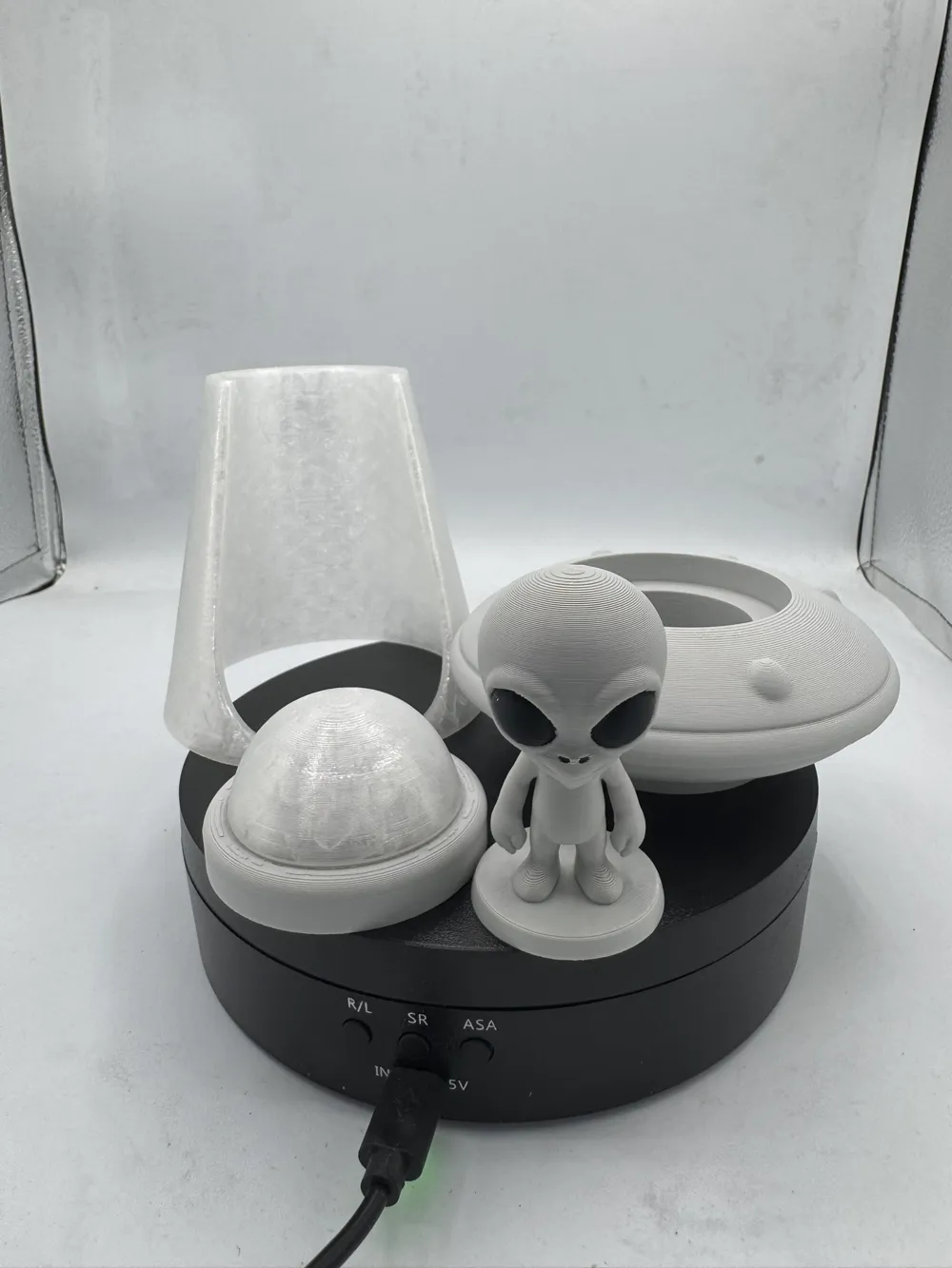 UFO Desk Lamp by WispHollow MakerWorld: Download Free 3D Models
