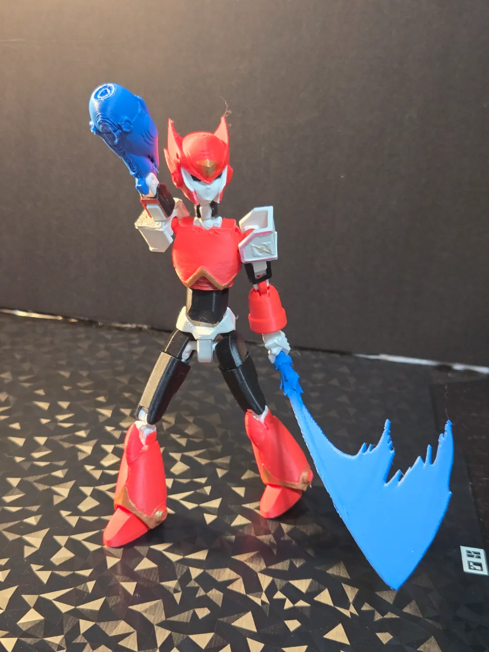 Dummy 13 - MegaMan armor and frame by Vari217 - MakerWorld