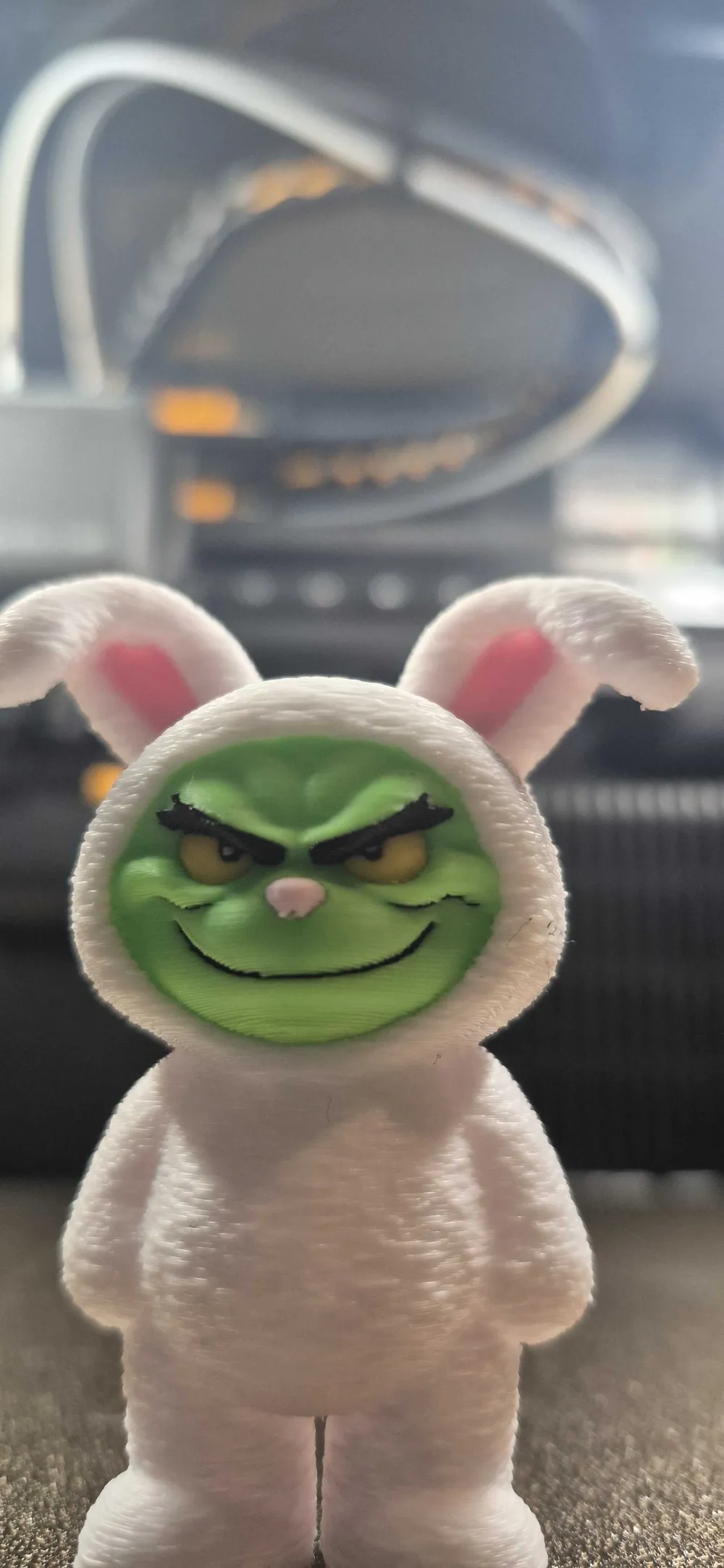Grinch Easter Menace Bunny – 3D Printable Figure - Free 3D Print Model ...