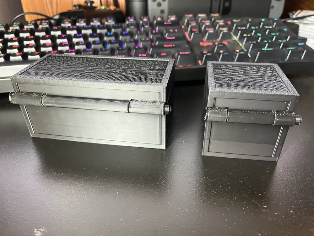 Working Minecraft Chests (Single and Double) by Cause - MakerWorld