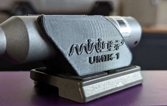 MiniDSP Umik-1 calibration mic tripod mount by bampoo - MakerWorld