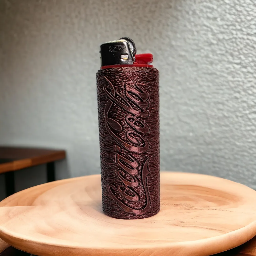 Coca-Cola Bic Sleeve #2 - Free 3D Print Model - MakerWorld