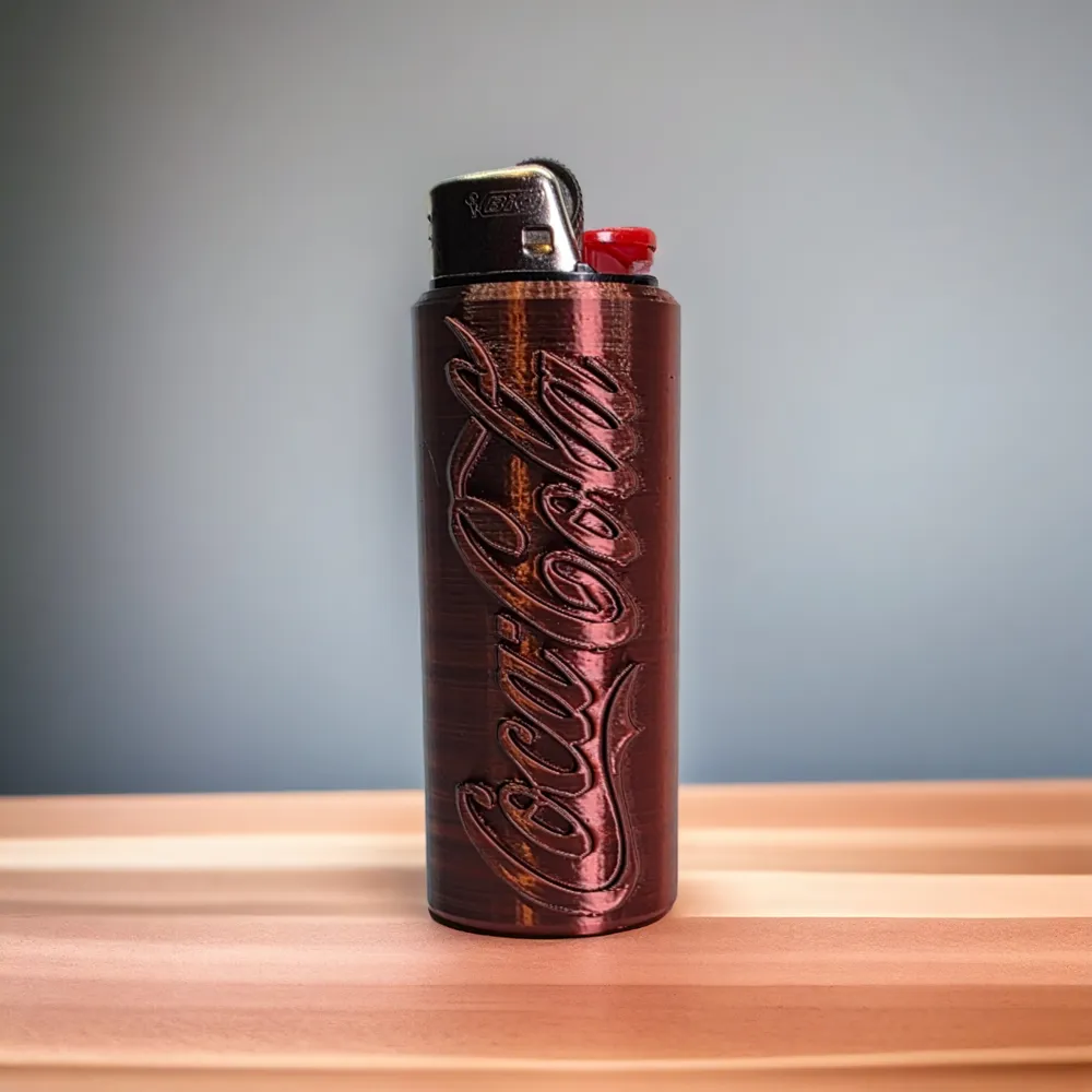 Coca-Cola Bic Sleeve #2 - Free 3D Print Model - MakerWorld
