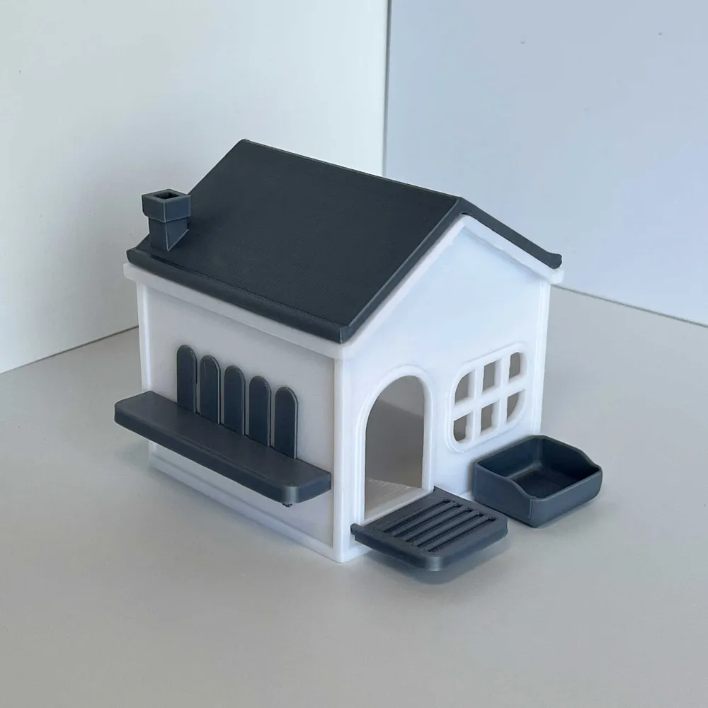 Casa de hámster - Modelo de impresión 3D gratuito - MakerWorld
