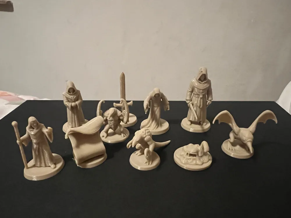 Dungeon Trophy – Monsters Miniatures Pack Vol. 4 - Free 3D Print Model ...