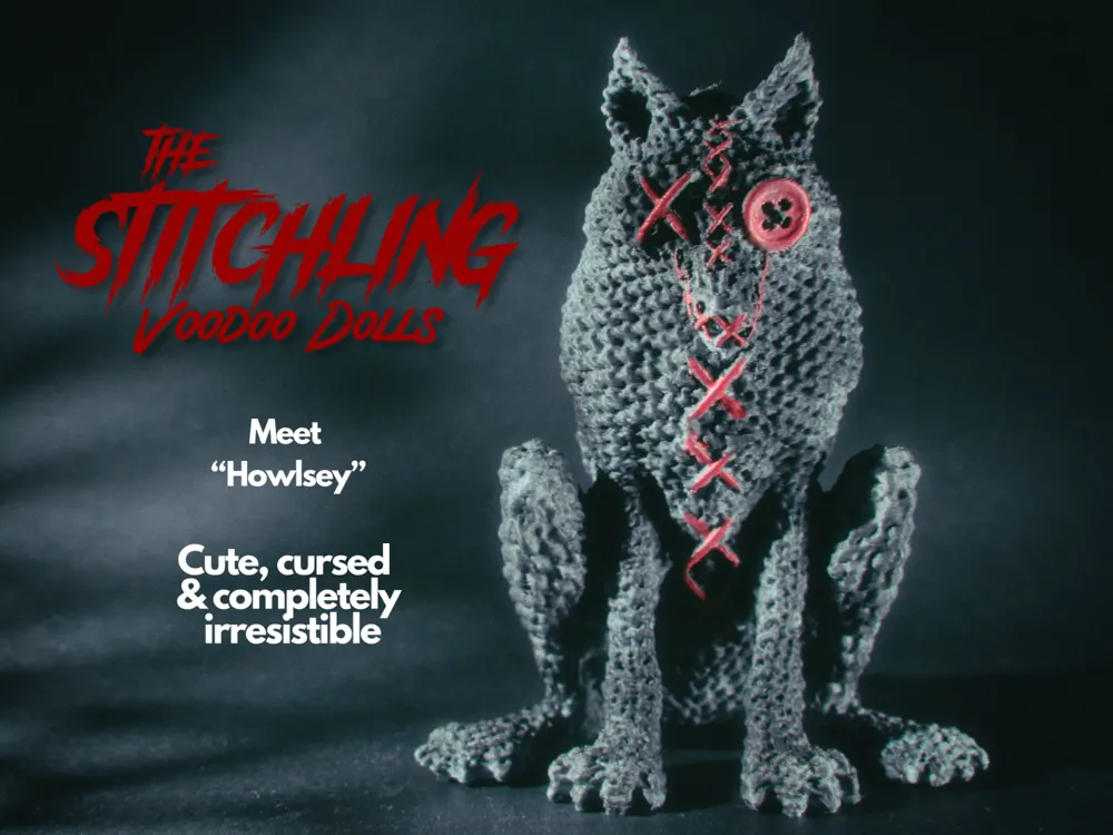 The Stitchling Voodoo Dolls: Howlsey by MakerManiac MakerWorld ...