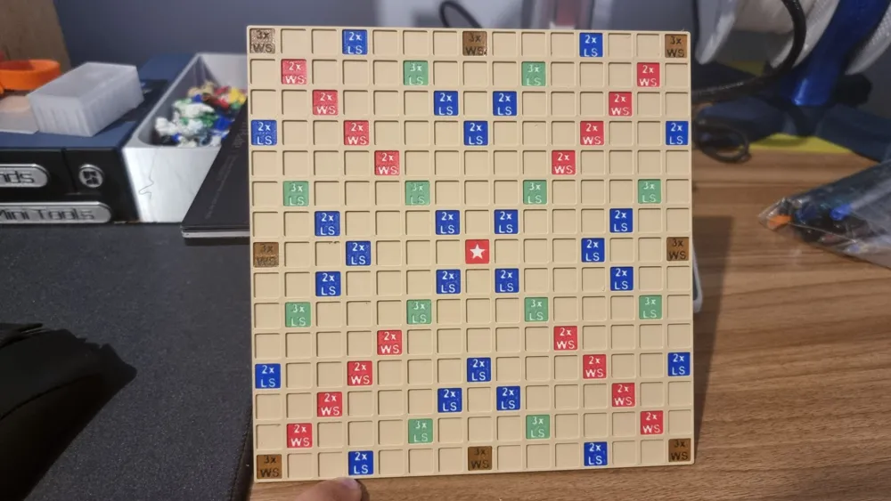 Mini Scrabble! (No AMS required) by Cyclohexane Designs MakerWorld ...