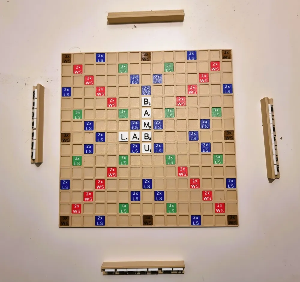 Mini Scrabble! (No AMS required) by Cyclohexane Designs MakerWorld ...