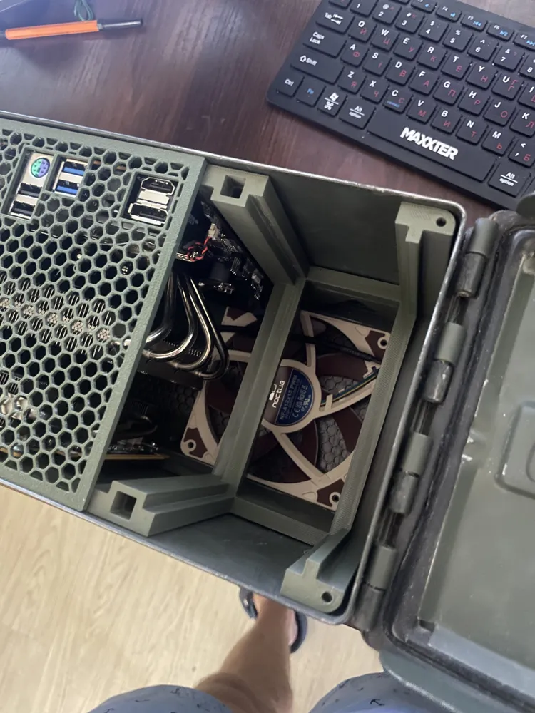 PC SFF en Caja de Municiones (versión A1 Mini) - Modelo de impresión 3D ...