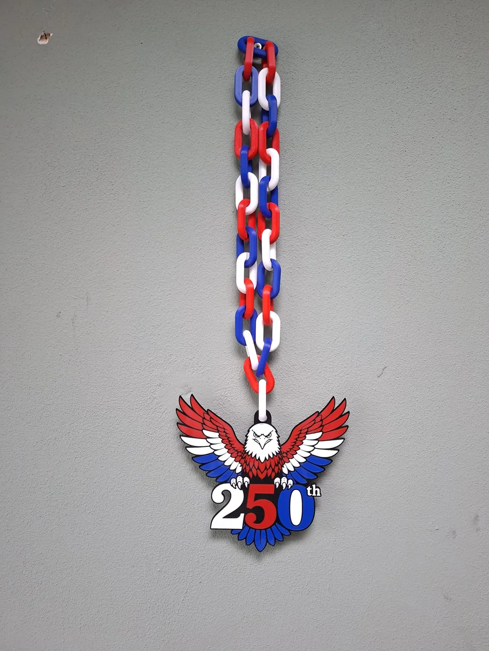 America's Birthday Hype Chain 250th! - Free 3D Print Model - MakerWorld