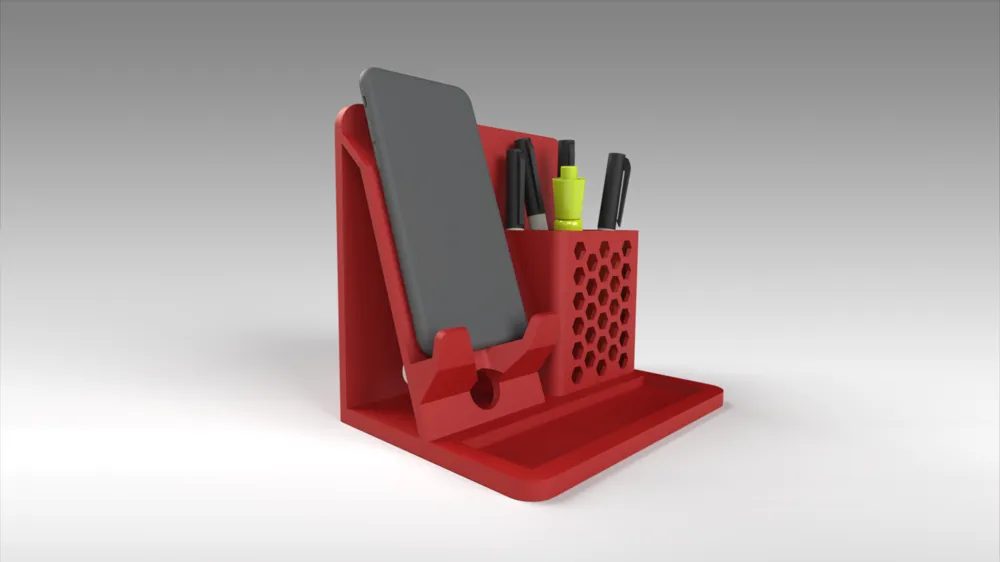 Cellphone Docking Organizer Station by 3D Print Masters Hub - MakerWorld