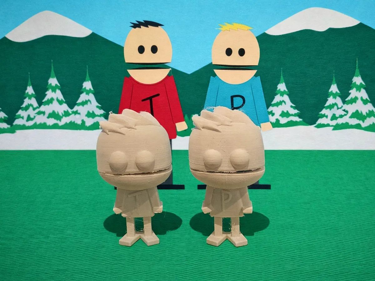 Chibis de Terrance et Philip - Modèle d'Impression 3D Gratuit - MakerWorld