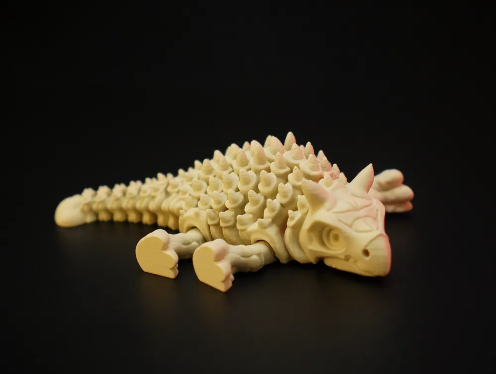 Anquilosaurio Esquelético Articulado - Modelo de impresión 3D gratuito ...