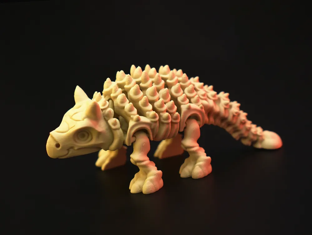 Anquilosaurio Esquelético Articulado - Modelo de impresión 3D gratuito ...