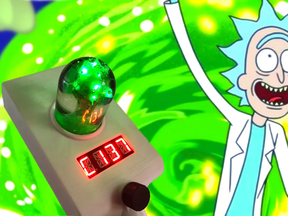 Rick & Morty - Portal Gun - Free 3D Print Model - MakerWorld