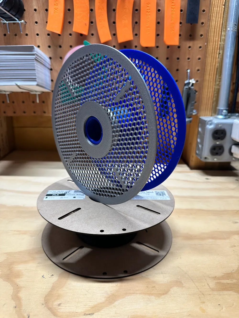 Polar Filament AMS Spool Carrier Remixed by Trumpetking93 MakerWorld ...