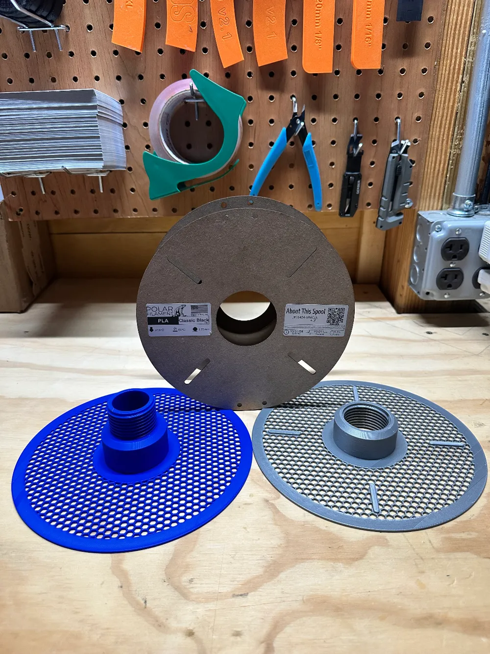 Polar Filament AMS Spool Carrier Remixed by Trumpetking93 MakerWorld ...