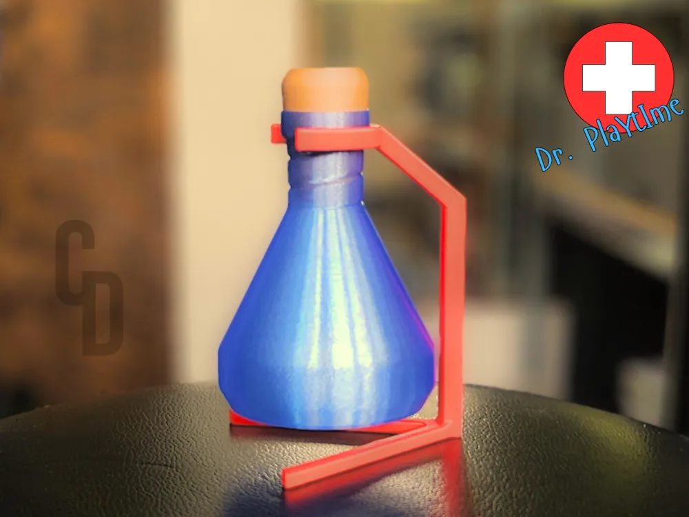 Container / Lamp Play Pretend Dr. Lab Vial by Caziuz Designs MakerWorld ...