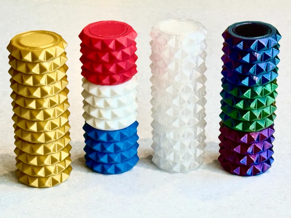 Stress - Grip Fidget Roller. by Stuart Wyre MakerWorld: Download Free 3D Models
