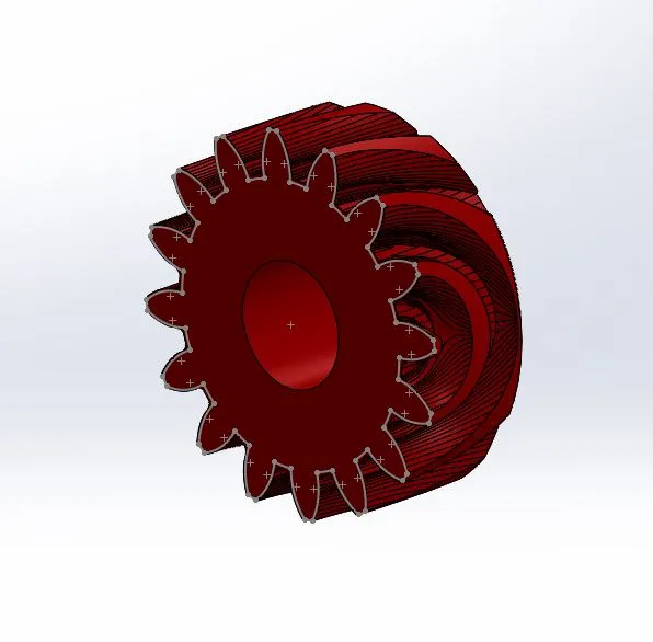 Spherical gears for ABENICS mechanism by arthur.gritzky MakerWorld ...