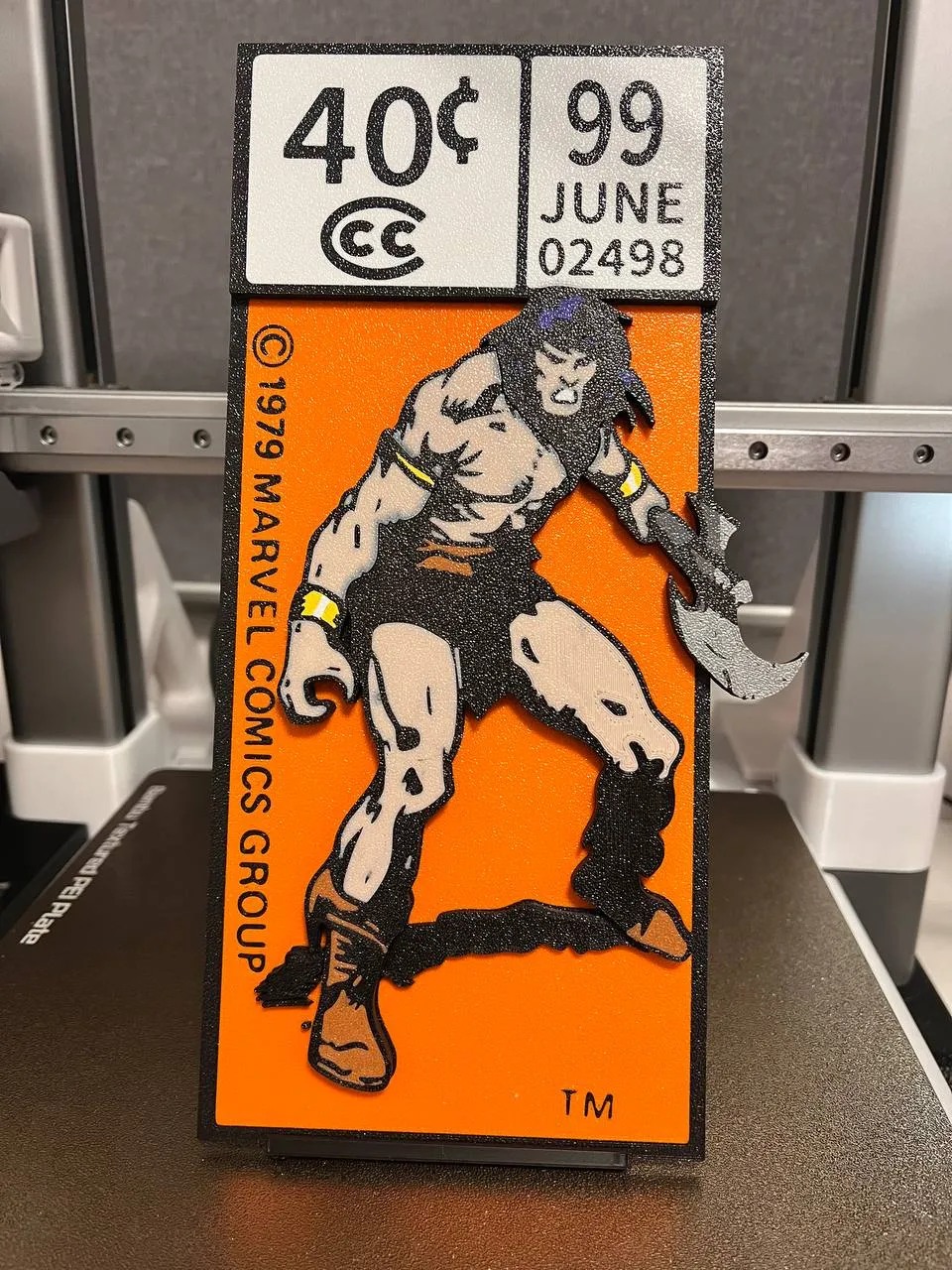 Marvel Conan corner box art by elpilla - MakerWorld