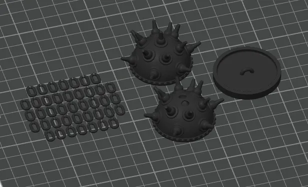 Floating Sea Mine for Aquarium - Free 3D Print Model - MakerWorld