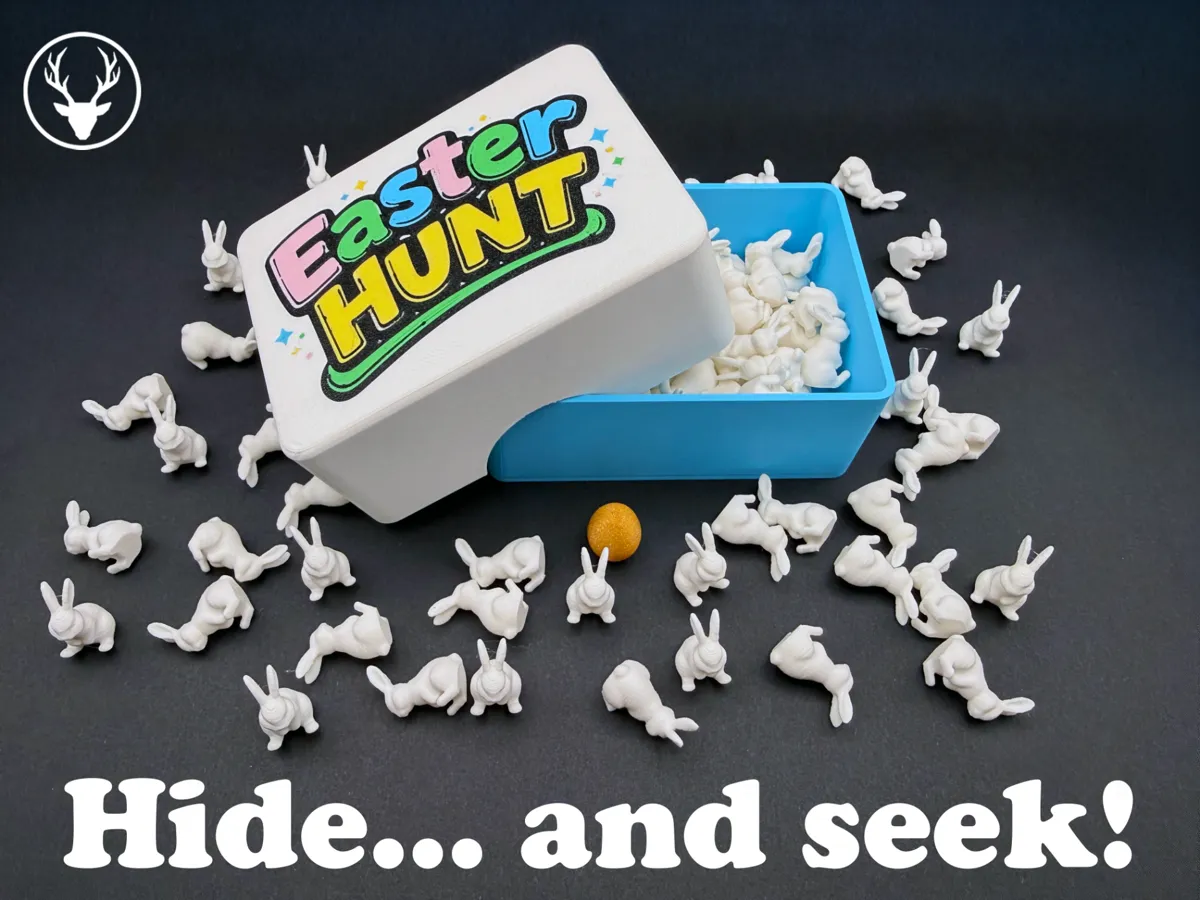 Easter Hunt Game - Hide & Seek! - Free 3D Print Model - MakerWorld
