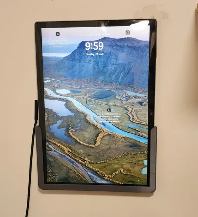 Tablet Wall Mount for iPad and Surface book by That Odd Canadian ...